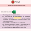 Excel Evaluación Nutricional - Nutri Club